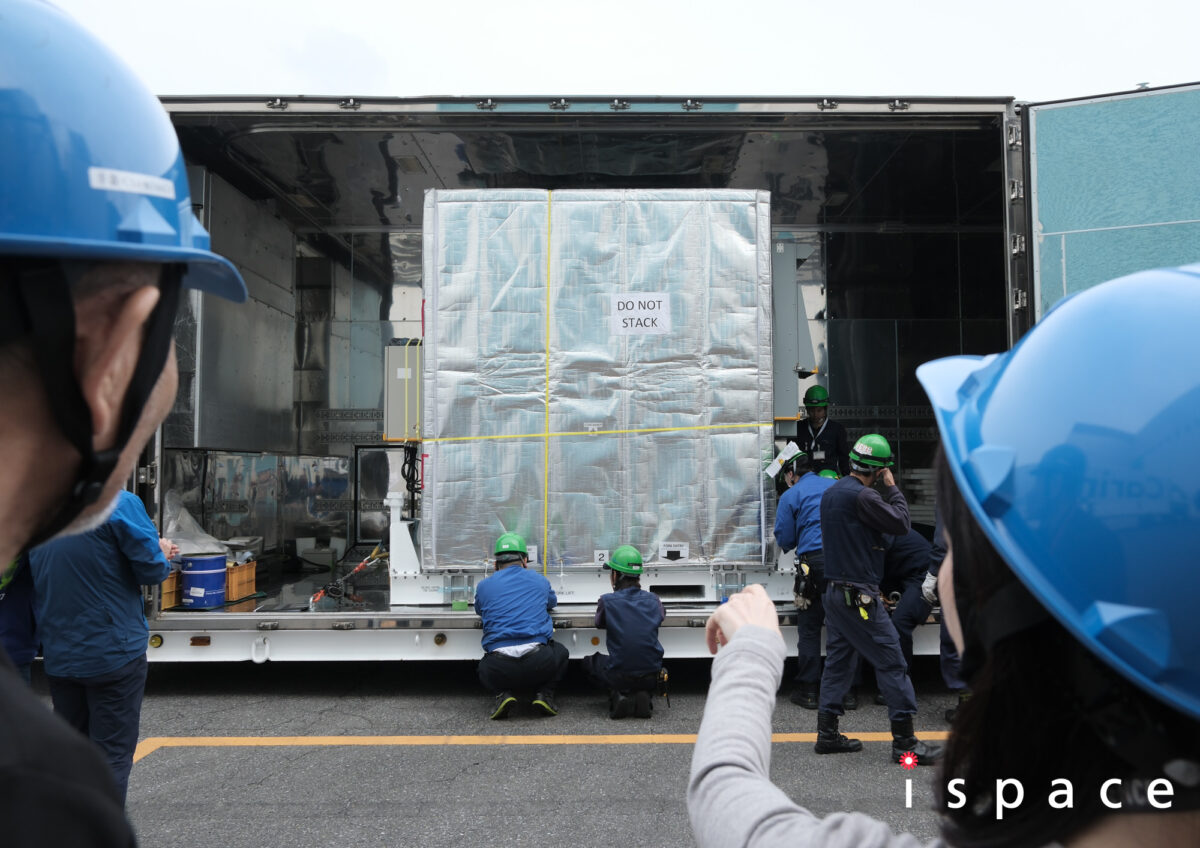 ispace Mission 2 RESILIENCE Lunar Lander Arrives in Florida for Final Launch Preparations | ispace